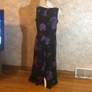 Studio I | Dresses | Studio L Womans Long Sleeveless Floral Dress ...